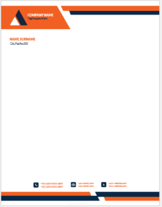 Logistics Company Letterhead Templates for Word | Download