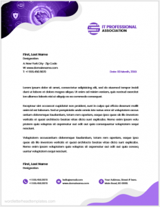 250+ Letterhead Templates for All Professions | Edit & Print