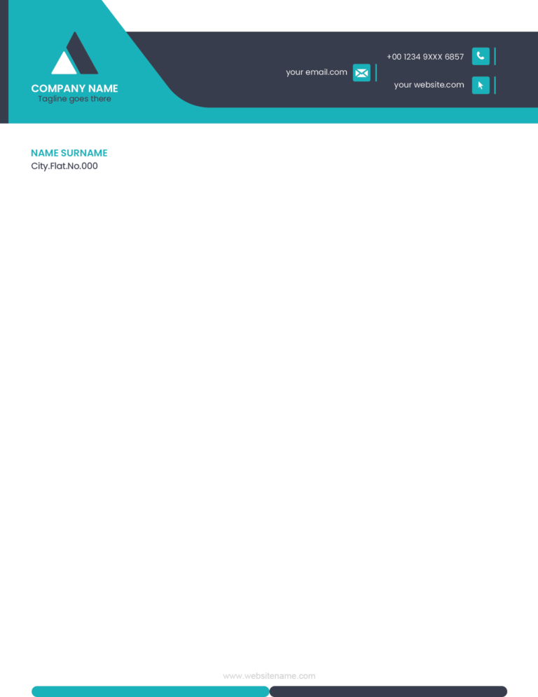 Executive Letterhead Designs Formats & Templates | Download