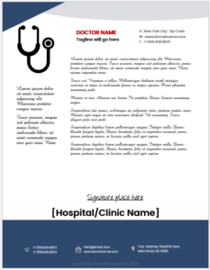 10 Best Pediatrician Letterhead Templates for Word | Edit